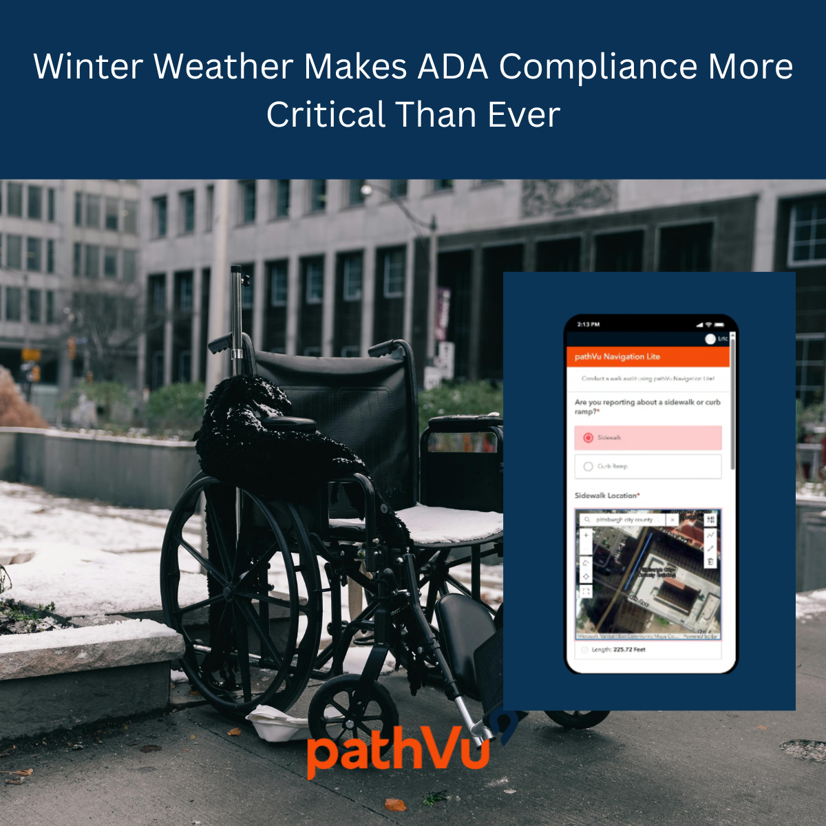 Winter Weather Makes ADA Compliance More Critical Than Ever - pathVu